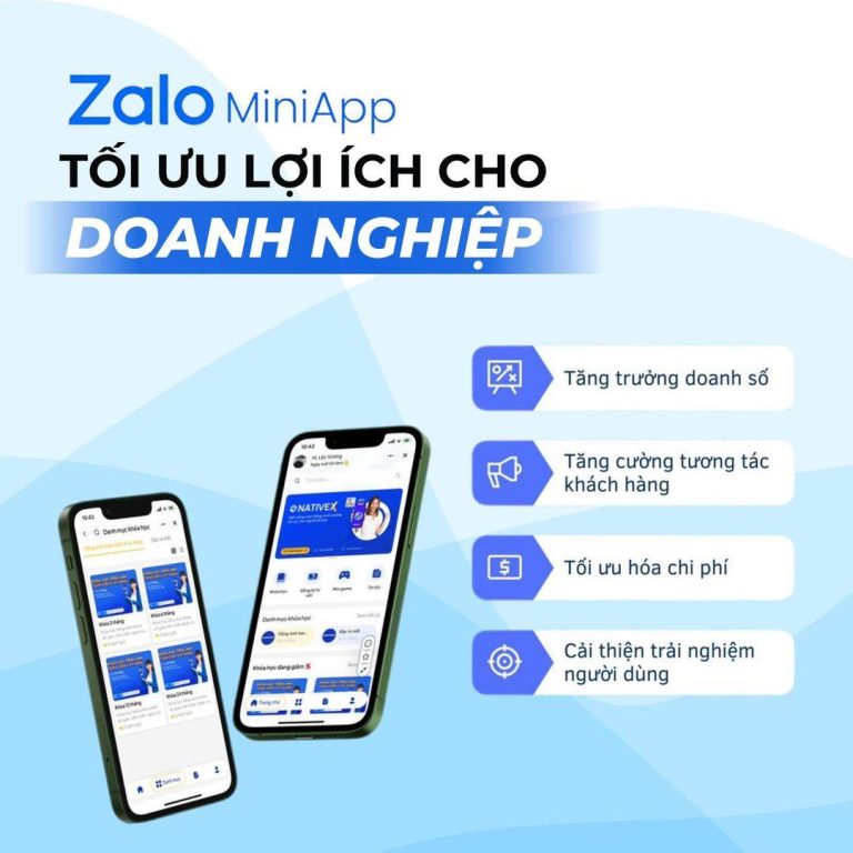 Mini App Zalo là gì? Khám phá tiện ích vượt trội trên Zalo